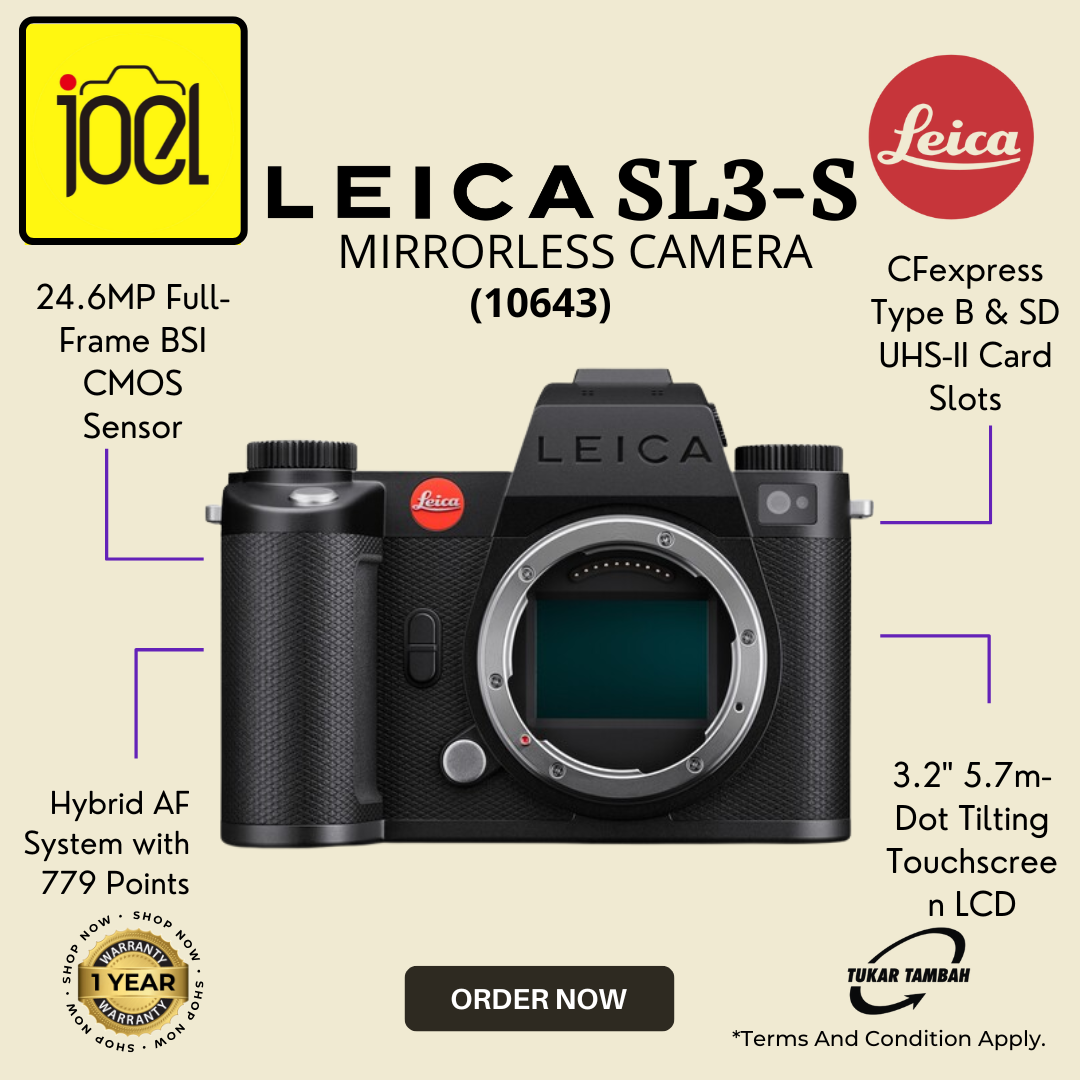 Leica SL3-S Mirrorless Camera-Brand New - Joel Camera